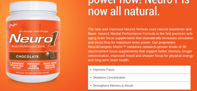 Neuro 1 Review (UPDATED Nov. 2022): 3 BIG Reasons It's Worth It