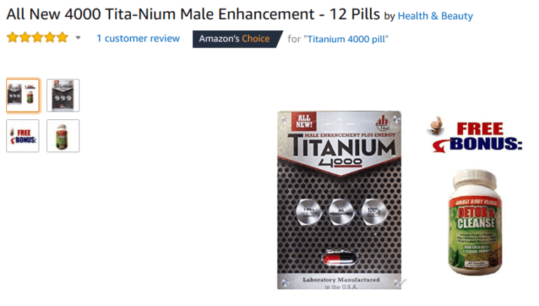 Titanium 4000 Male Enhancement Review (UPDATED 2022)